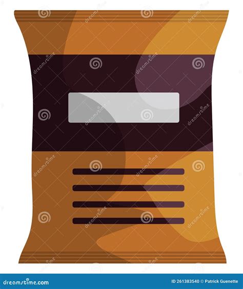 Chips Packet Icon Stock Vector Illustration Of Food 261383540