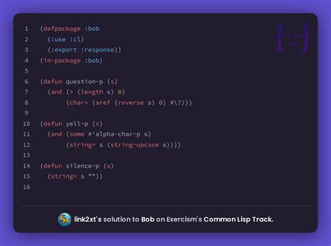 link2xt s solution for bob in common lisp on exercism