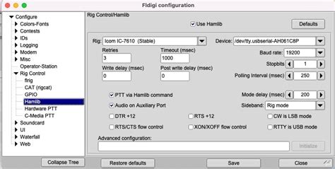 MacLoggerDX And Fldigi Rig PTT And Logging FLDIGI
