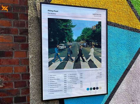 The Beatles Abbey Road Album Cover Poster 5