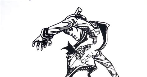 切り絵 【切り絵】東方定助【ジョジョ】 Buchiのイラスト Pixiv