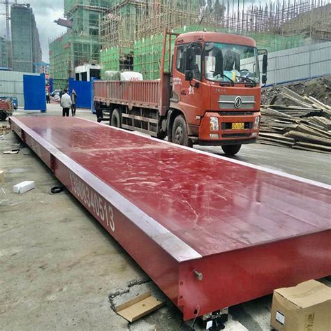 地磅厂家详解地磅正确使用技巧及保养方法 三合重工