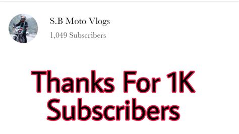 Thanks For 1k Subscribers😍 Youtube