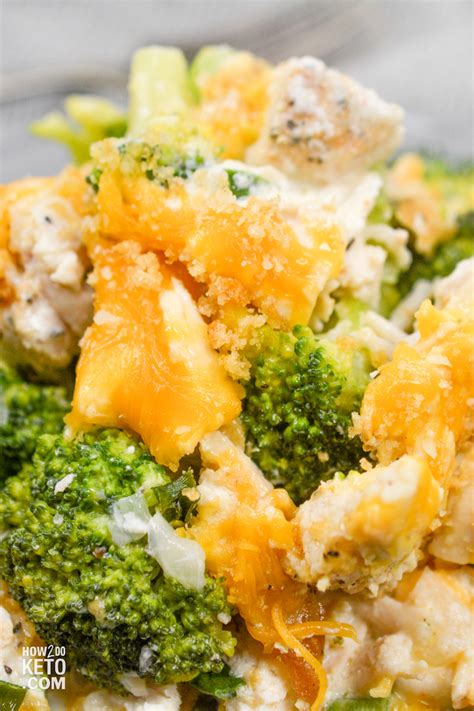 Slow Cooker Keto Chicken Broccoli Casserole How 2 Do Keto