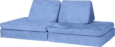 Hunter Huddle Kids Foam Play Sofá modular azul pequeño Yaxa Colombia