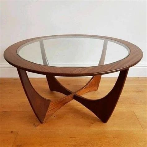 Teak Wood Wooden Round Center Table Without Storage At ₹ 5500piece In