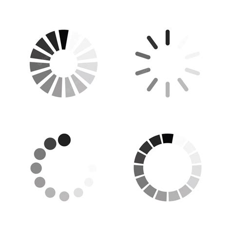 Premium Vector Super Set Different Load Icon Circle Website Buffer