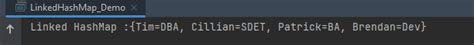Linkedhashmap In Java Qa Automation Expert