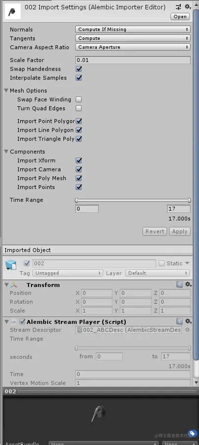 Abc动画插件alembic从浅入深unity3d今天分享一下alembic插件的使用教程，这个插件的主要作用就是将 掘金