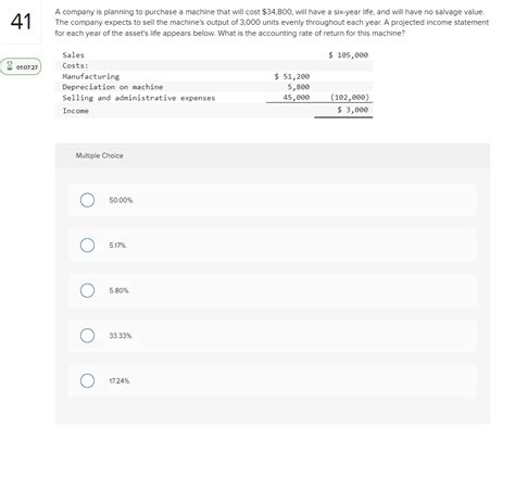 Solved A Company Is Planning To Purchase A Machine That Will
