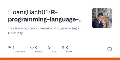 Github Hoangbach R Programming Language For Data Science This Is My Repo About Learning R