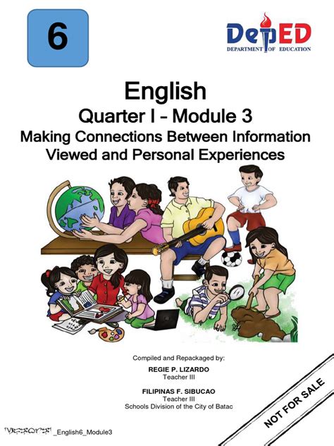 Sdcb Q1 Eng6 Module3 Watermark Uploaded Pdf Cognition Cognitive