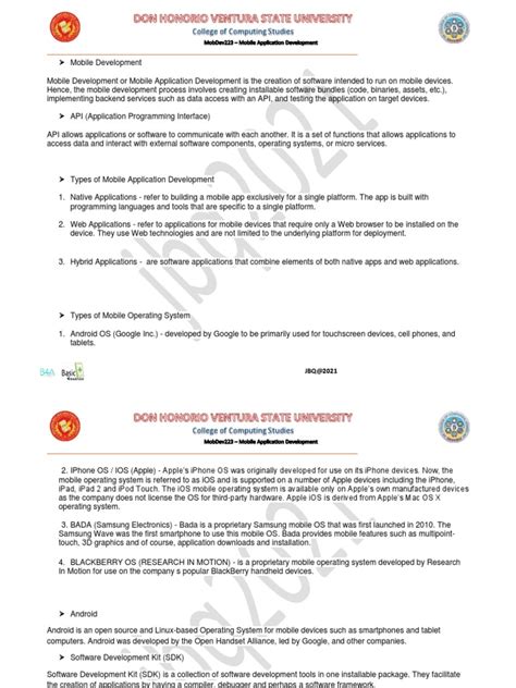 mobdev lecture pdf mobile app ios