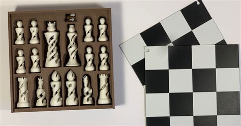 Chess Boxes With Integrated Chessboard By Haraldan Download Free Stl