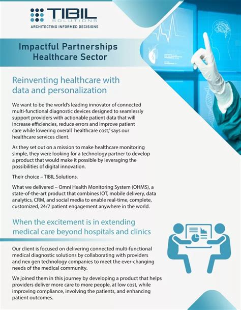 Ppt Analytics In Healthcare Sector Tibil Solutions Powerpoint Presentation Id 11844973