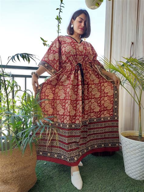 Shop The Best Long Kaftan Dress Online At Raworiya Best Price