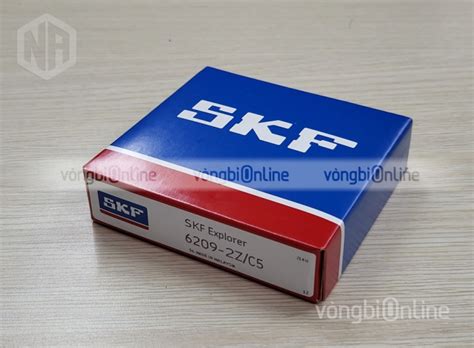 Vòng bi SKF 6209-2Z/C5 chính hãng, Đại lý ủy quyền vòng bi SKF