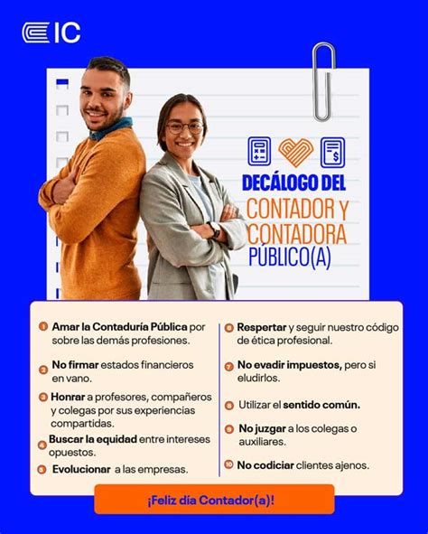 Día Del Contador Público ¿cuáles Son Sus Principios éticos Y Su Decálogo