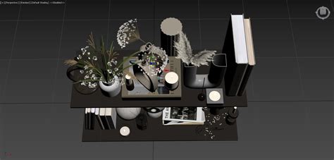 Decor Set 067 3d Model Cgtrader