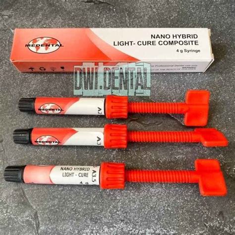Promo Komposit Composite Medental Nano Hybrid Dental Restorative Material T Diskon 17 Di Seller
