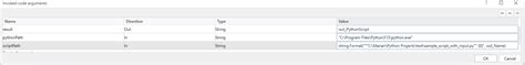 How To Invoke A Python Script In Uipath Using Invoke Code Activity