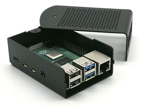 Aluminiowa Obudowa Do Raspberry Pi Czarna Obd