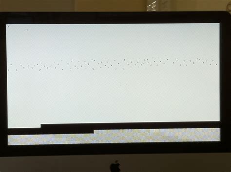 Imac Freezes After ~10 Minutes Repeating Blue Dots Appear On Display