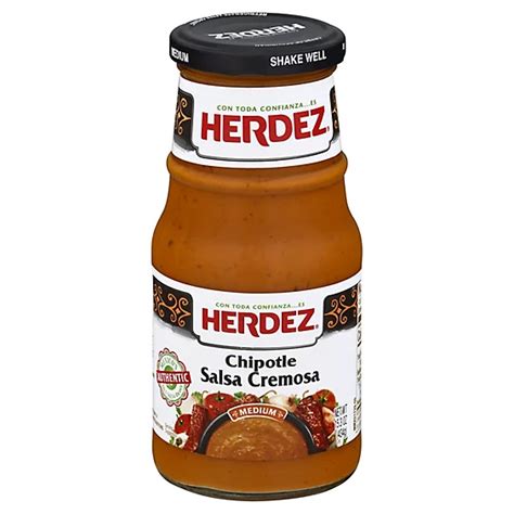 Herdez Cilantro Lime Salsa Cremosa Mexican Sauce Medium