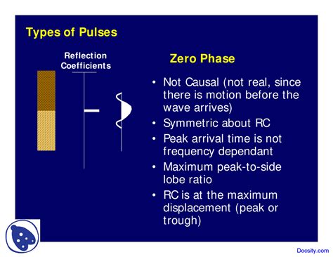Types Seismology Lecture Slides Docsity