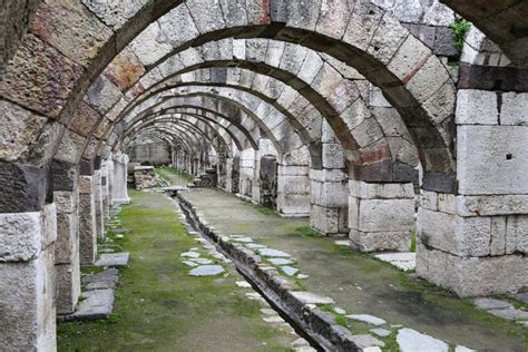 Agora Of Smyrna In Izmir Turkey Stock Image Image Of Roman Aegean 69429339