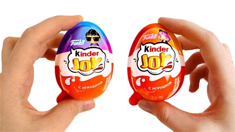 КИНДЕР ДЖОЙ ФАНКО девочки против мальчиков Kinder Joy Funko Youtube
