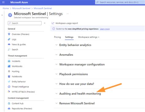 Monitor Sentinel Data Connector Health Azuretracks