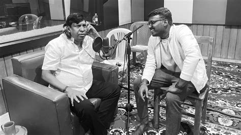 Maamannan Makers Reveal Pics Of Vadivelu And Mari Selvaraj From