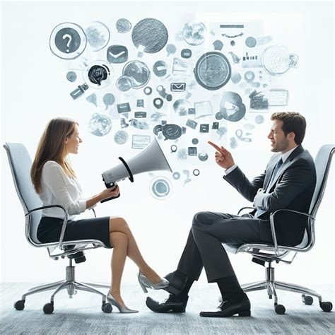 Employee Communication Strategies For Improving Productivity Premium Ai Generated Image