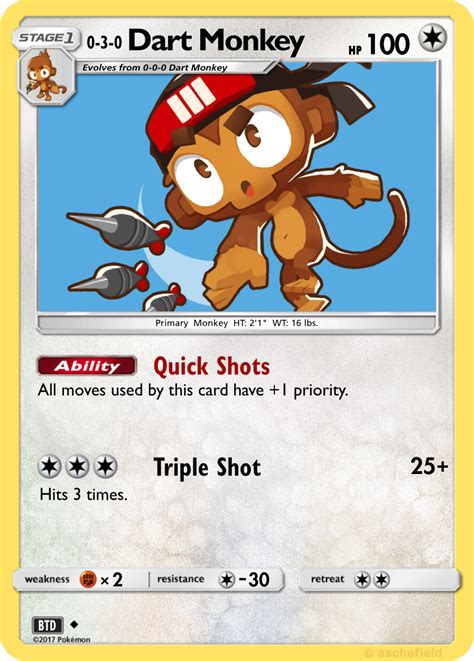 Dart Monkey Bblhunter Poké