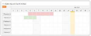 How To Disable Calendar Scheduler Slots DayPilot Code