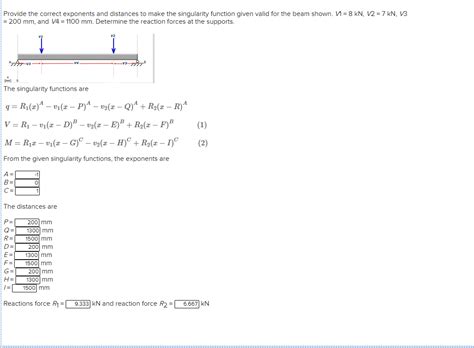 Solved Repeat Problem 3 5 Above Using Singularity Functions Chegg