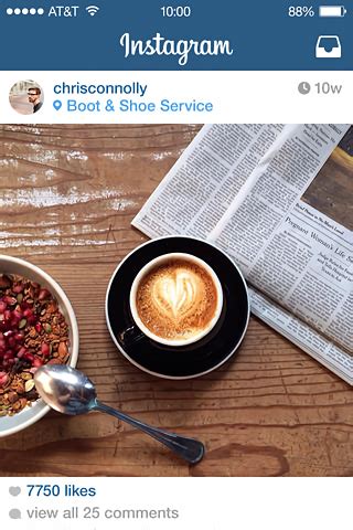 Instagram For IPhone In 2014 Web Design Museum