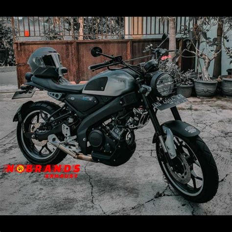 Jual Knalpot Yamaha Xsr 155 Underbelly By Nobrands Original Shopee