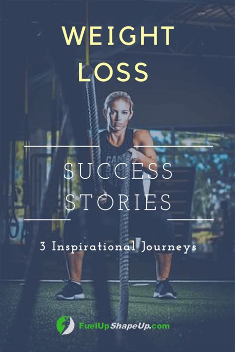 Weight Loss Success Stories 3 Inspirational Journeys