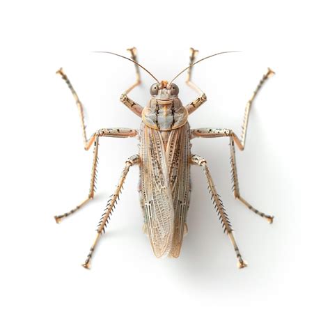 Premium Photo Close Up Of Bug On White Background Generative Ai