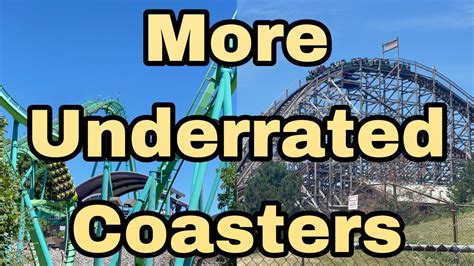 10 More Underrated Coasters Ive Ridden Youtube