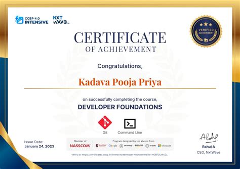 pooja priya kadava on linkedin developerfoundations ccbp