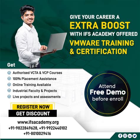 Ifs Academy On Linkedin Give Your Career A Extra Boost With Ifs Academy Offered Vmware Training