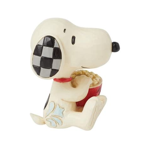 Snoopy Popcorn Mini Figurine Peanuts By Jim Shore Lordcollectables