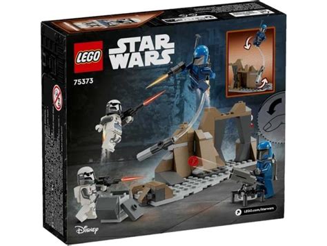 Lego Lego Star Wars 75373 Pack De Bataille Dembuscade De Mandalore