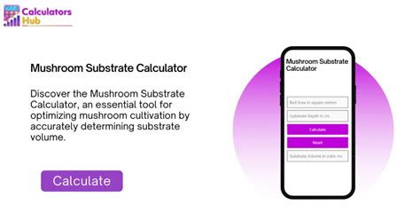 mushroom substrate calculator online calculatorshub