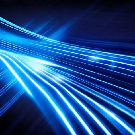 Premium Photo Blue Light Speed Motion Technology Background Speed