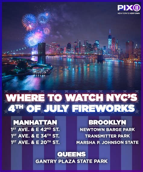 Where To Watch Macys July 4th Fireworks Show In Nyc