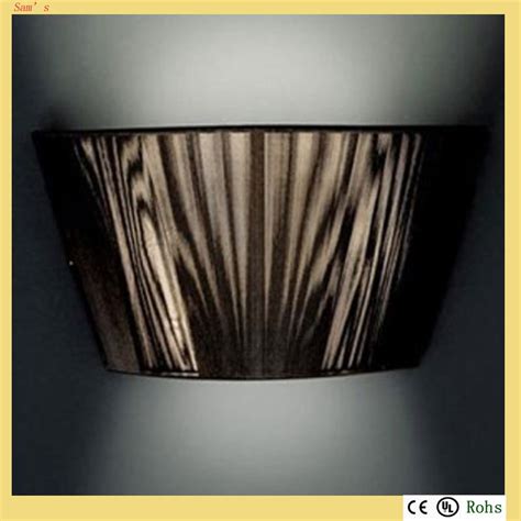 String Fabric Lamp Shade For Wall Sconce At Black Colour